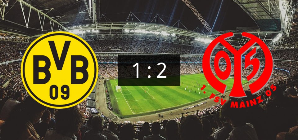 Mainz besiegt BVB knapp mit 1:2 | fussball-news.de Mainz besiegt BVB knapp mit 1:2 | fussball-news.de